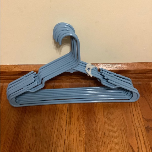 Storage & Organization | Set Of 9 Blue Hangers | Poshmark
